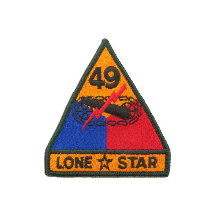 49th Armor Division Lone Star | Star Military Supply