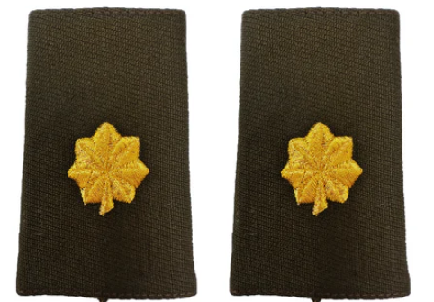 Major Shoulder Mark (Female) AGSU | Star Military Supply